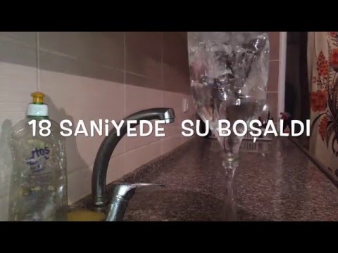Kola Şişesini En Kısa Zamanda Boşaltma