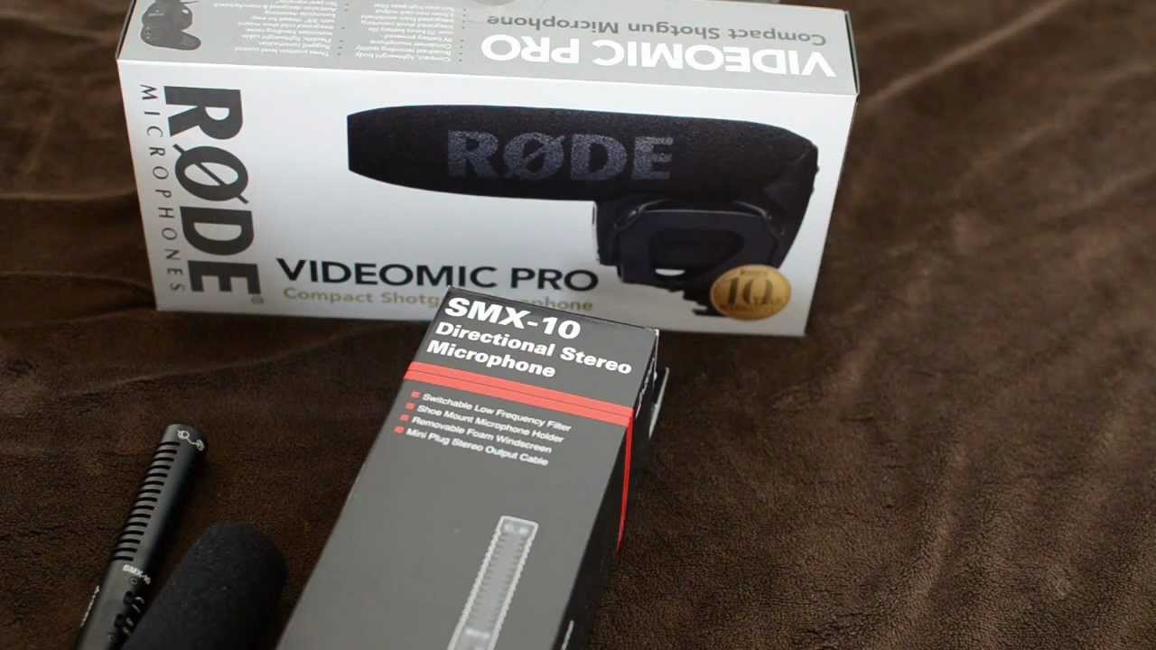 Azden SMX-10 vs Rode Videomic Pro audio comparison - YouTube