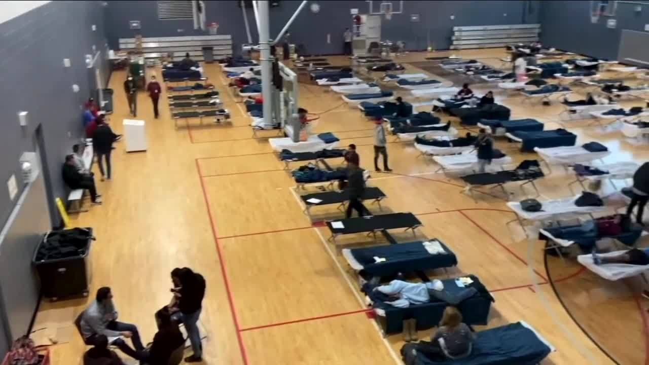 Arctic blast, surge of migrants strain resources in Denver to shelter ...