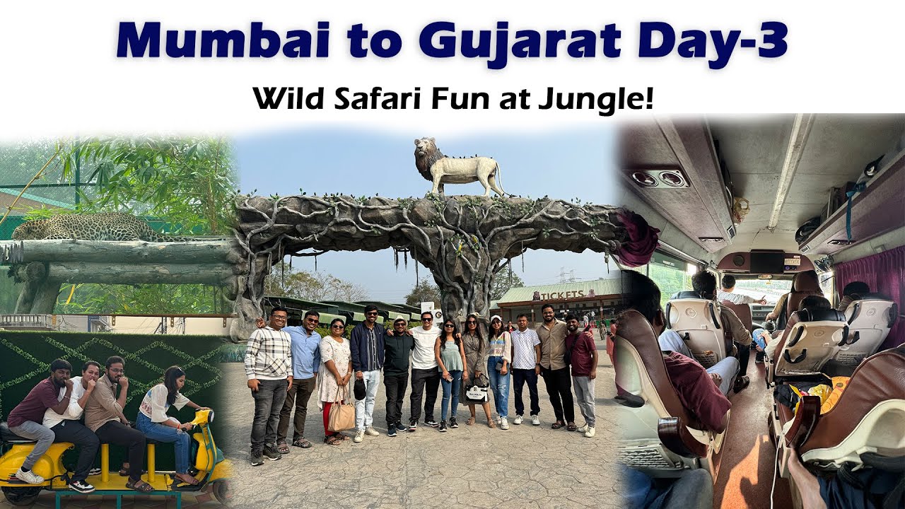 Exploring Zangel Safari | Wildlife Wonders | Mumbai to Gujarat Trip ...