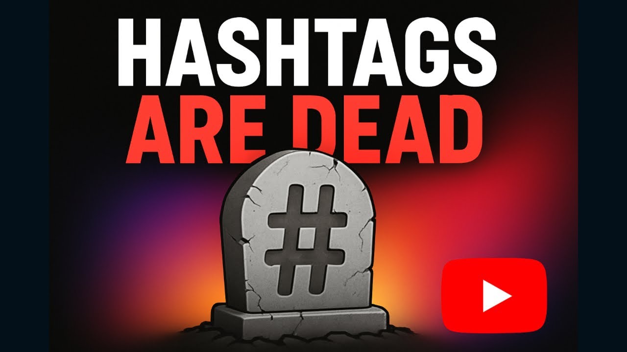 Hashtags Are Dead, The Hashtag is Dead - YouTube