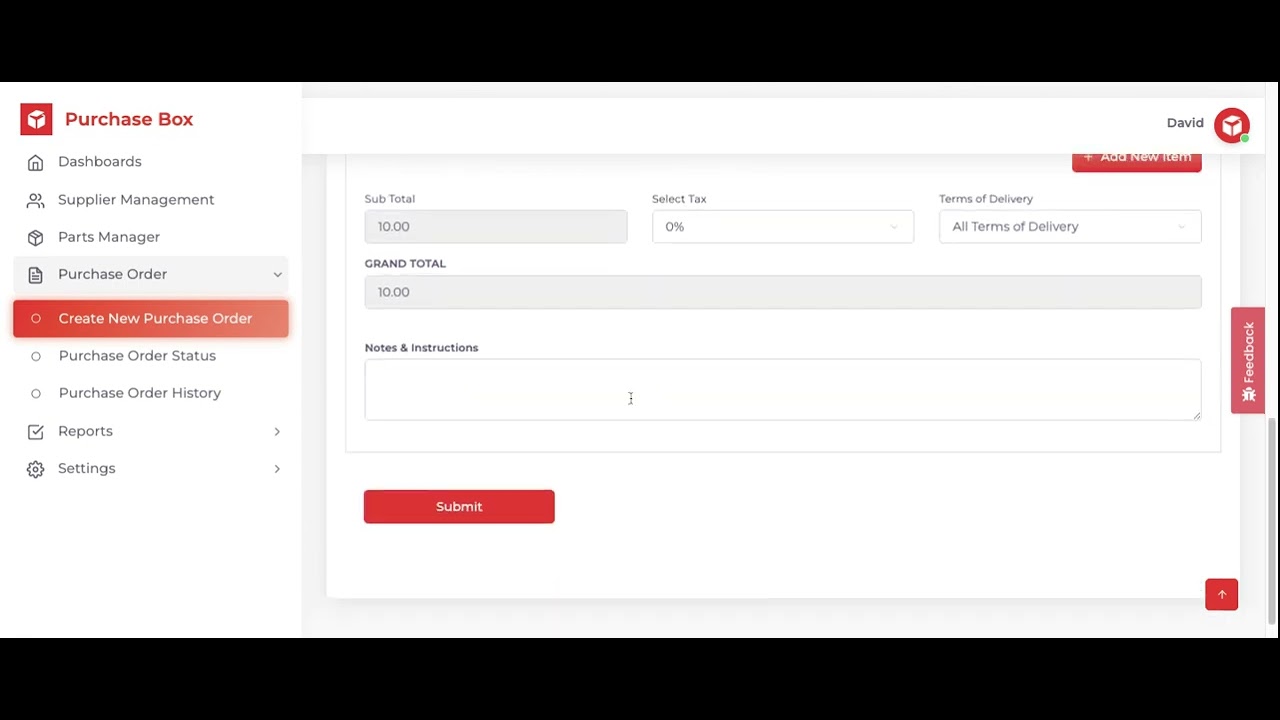 How to create a Purchase Order - YouTube