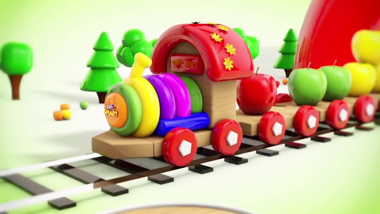 57 Learn Colors With Train Color Balls for Children Colours for Kids to ...
