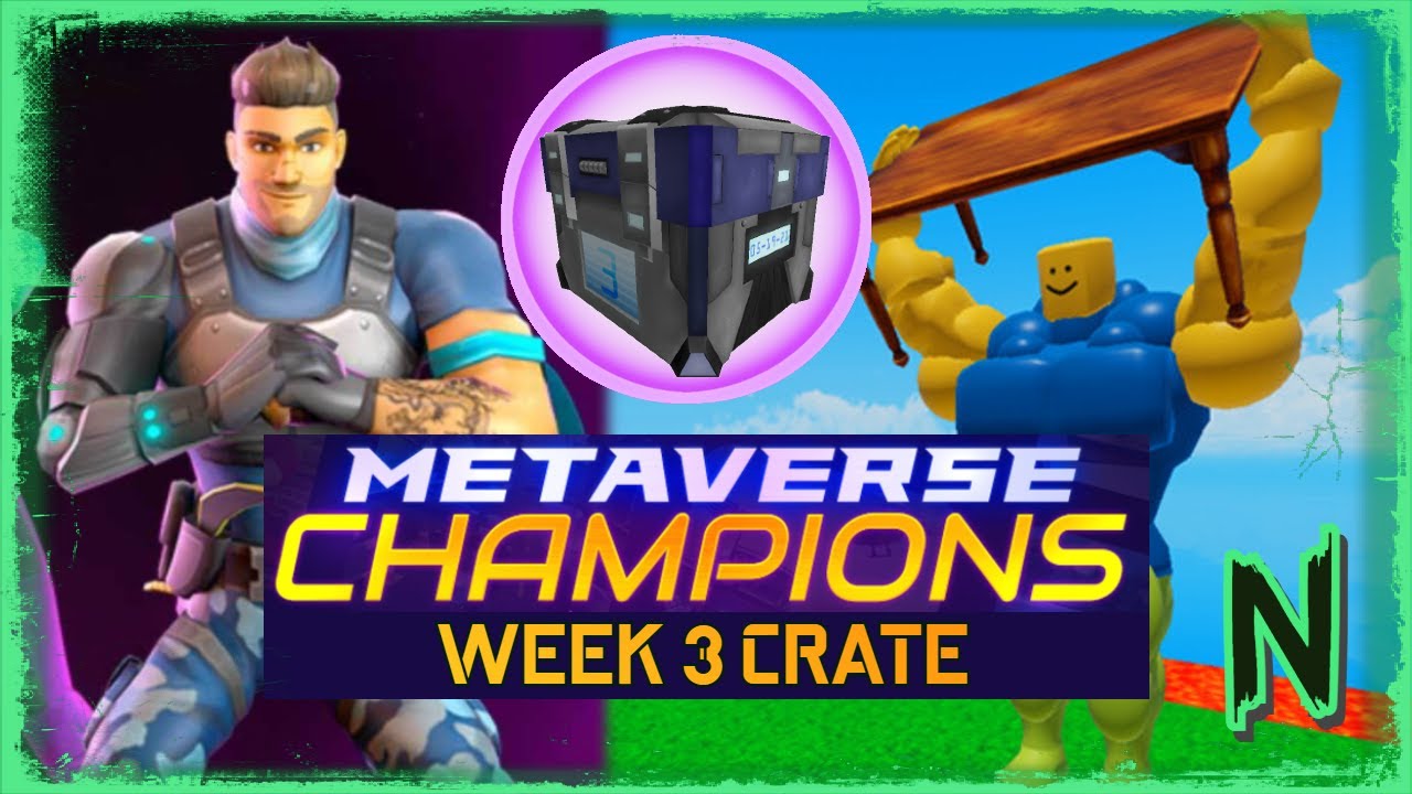 The FASTEST WAY to get the WEEK 3 AJ STRIKER Crate | ROBLOX METAVERSE ...