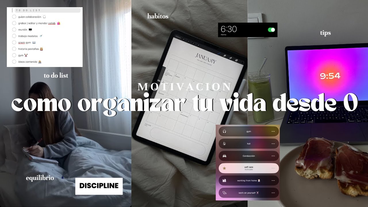 COMO ORGANIZAR TU VIDA DESDE 0 *motivacion* | tips, to do list ...