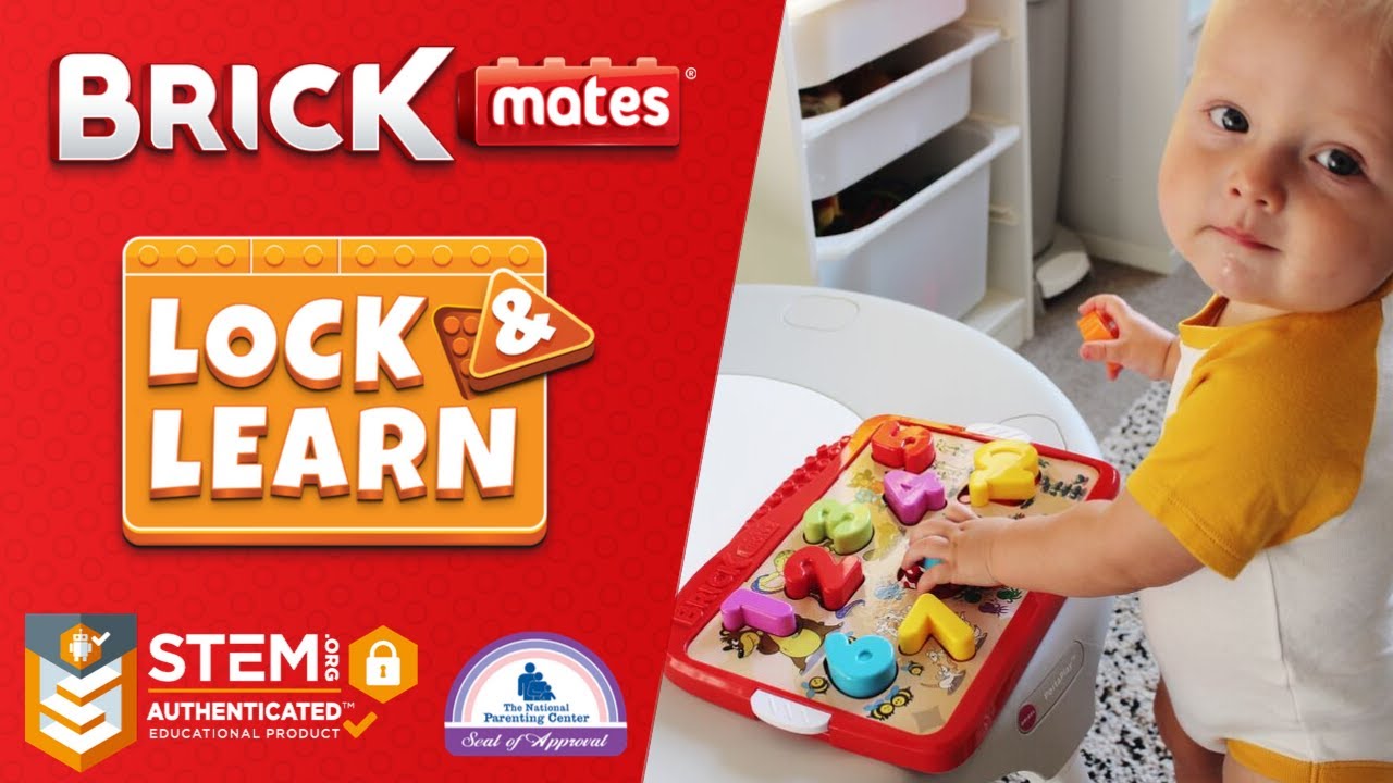 Brick Mates - Lock and Learn - Numbers - YouTube