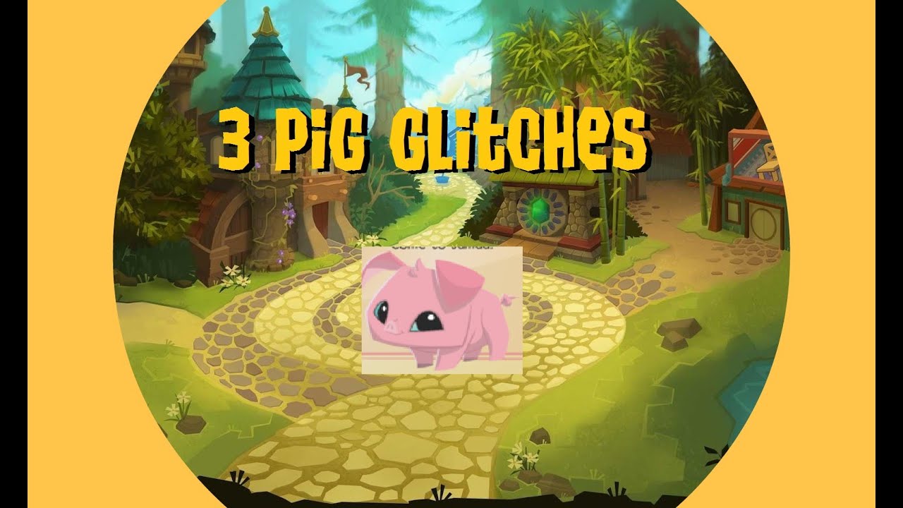 Animal Jam - 3 pig glitches - YouTube