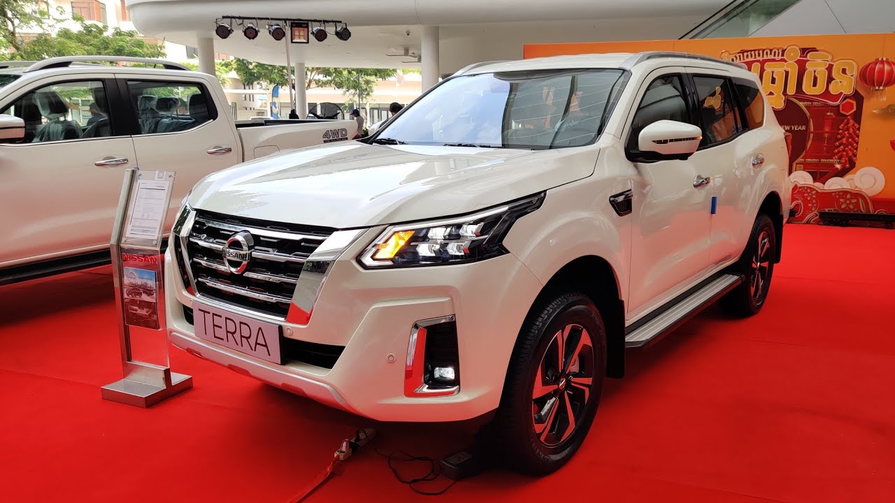 2022 Nissan Terra White Color - 7 Seats SUV | Exterior and Interior ...