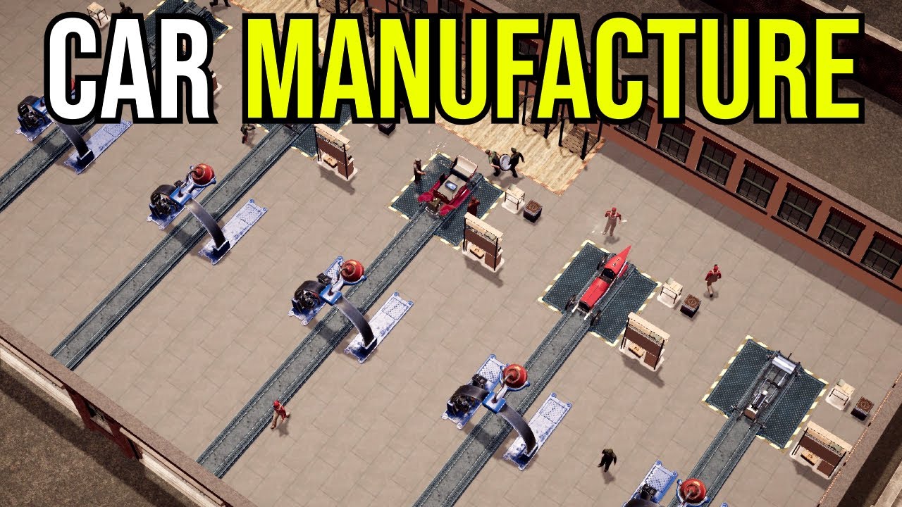 Expanding Our Warehouse To Create More Cars! (Car Manufacture) - YouTube