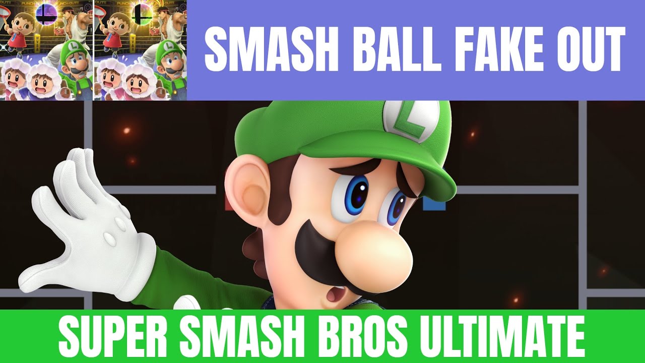 Super Smash Bros Ultimate Part 2 Smash Ball Fake Out Luigi Gameplay ...