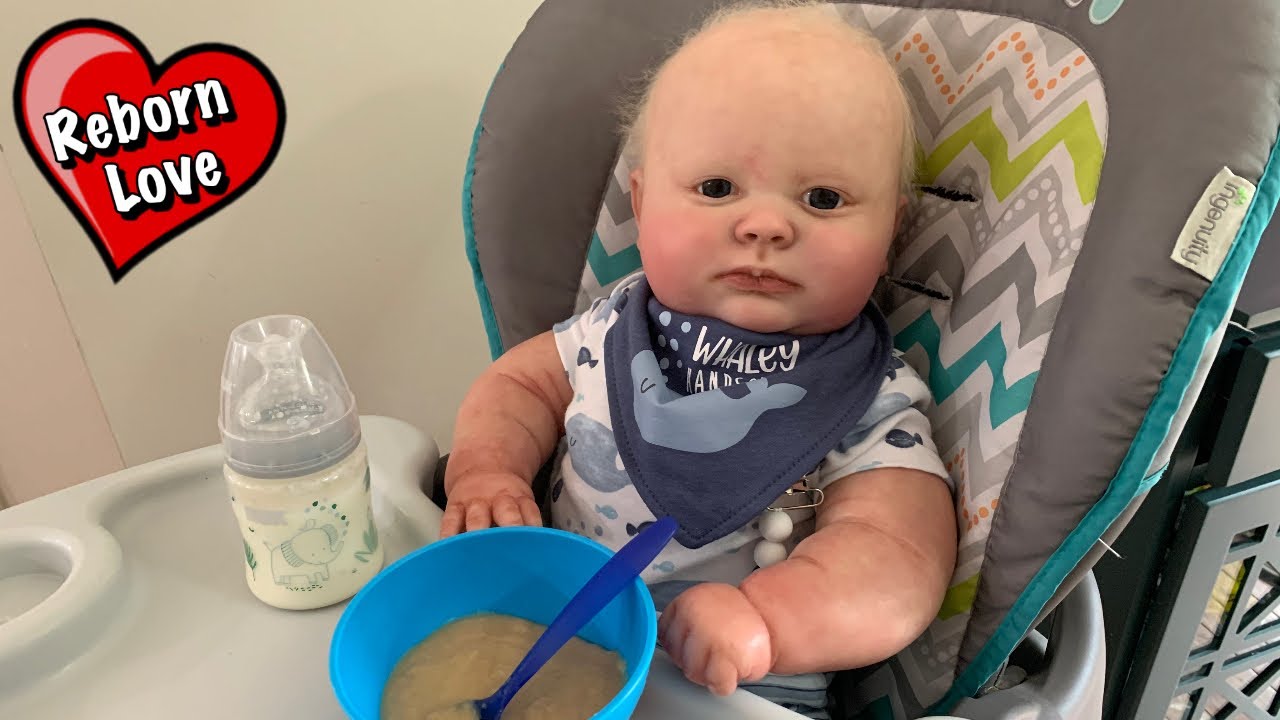 Reborn baby Morning Routine Feeding and changing reborn baby reborn ...