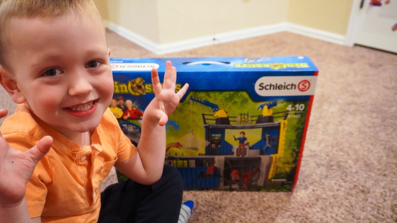 Unleashing the Power: Schleich Toy Dinosaur Research Station Revealed ...