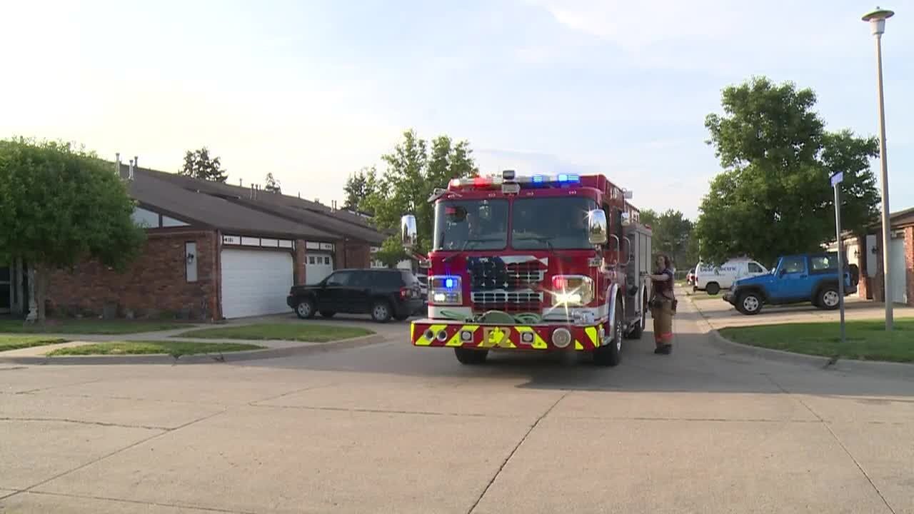 VIDEO: Lincoln Fire and Rescue responds to fire in northeast Lincoln ...