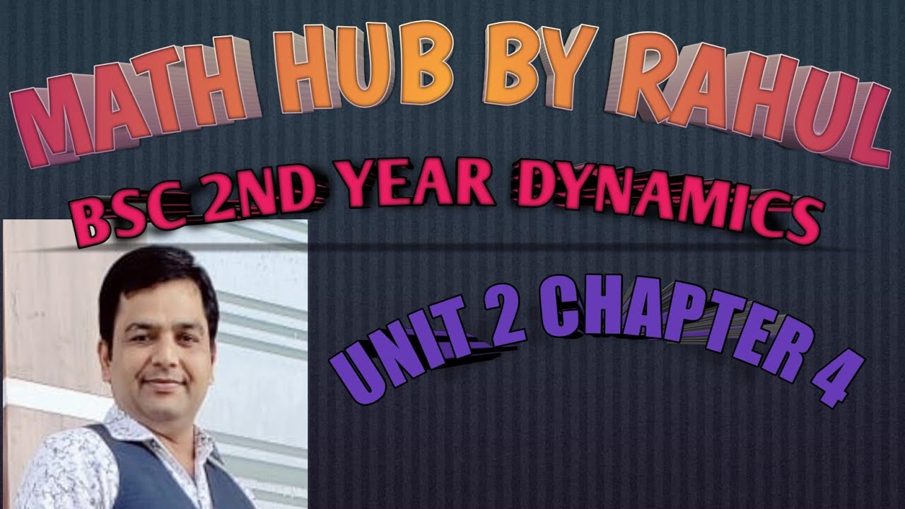 dynamics, bsc 2nd year, unit 2, example 1-2 of exercise 4b, vertical ...