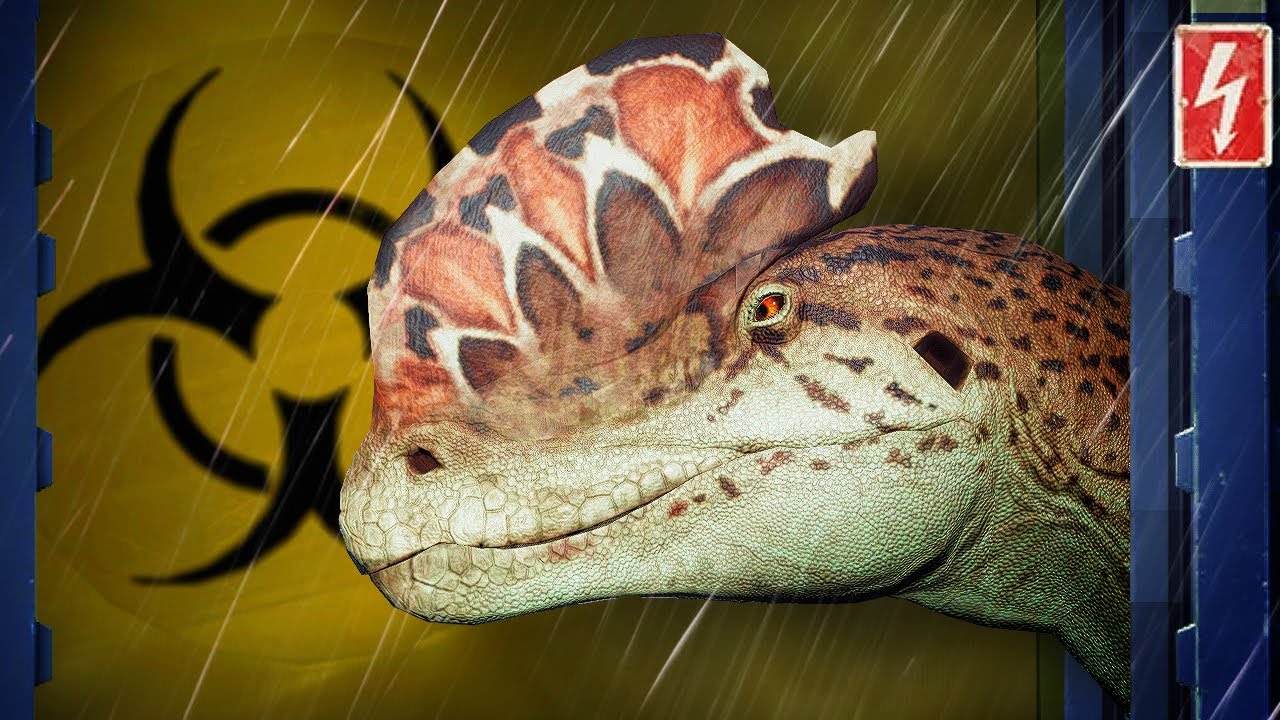 Building A Horror-Themed DILOPHOSAURUS EXHIBIT In Prehistoric Kingdom ...