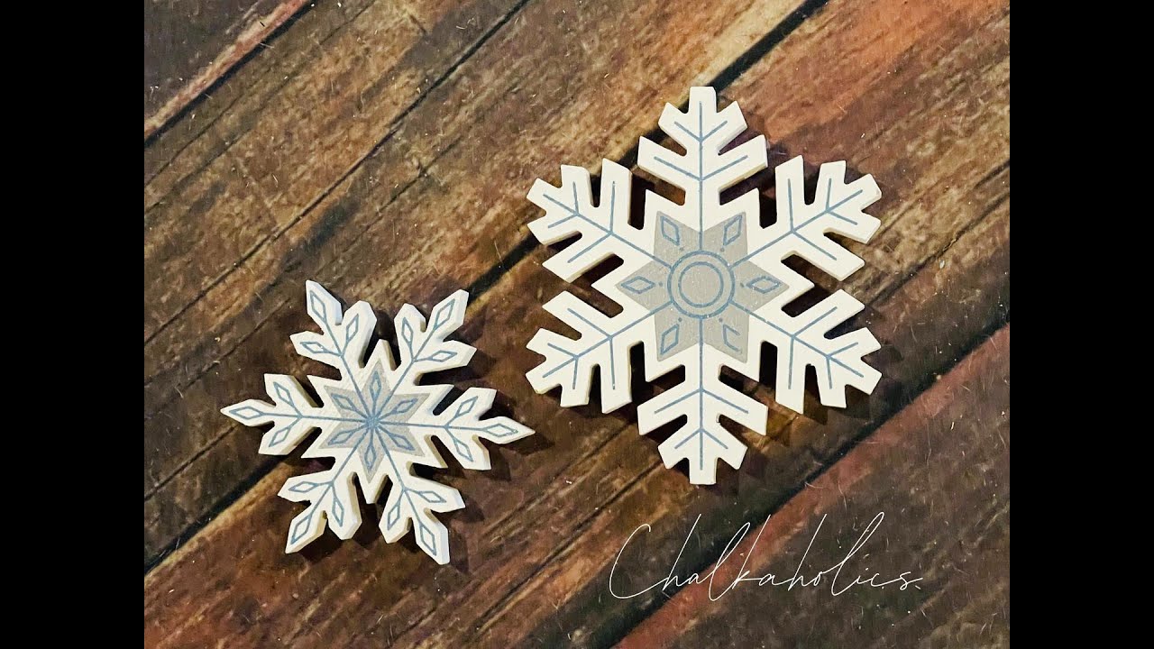Chalk Couture Snowflake Cutout Patterns - YouTube