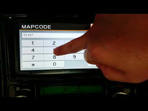 日本自駕導航教學 (Map Code) Using a Car Navigation System in Japan by map coses ...