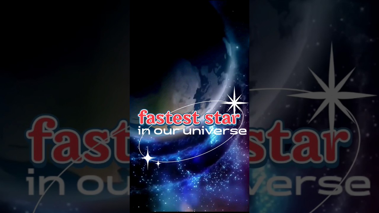 fastest star in our universe.||palsar star|| #science #space #facts # ...