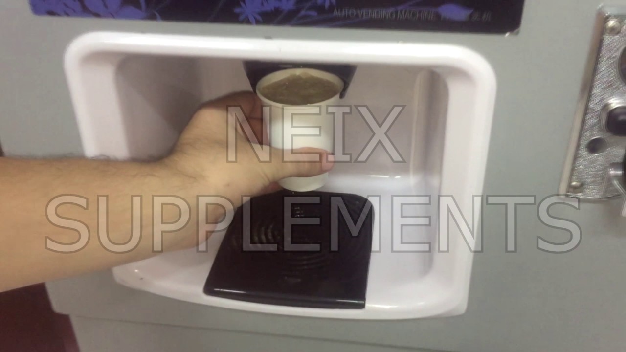 Neix Supplements Vending Machine Protein Shakes 5 Selections - YouTube