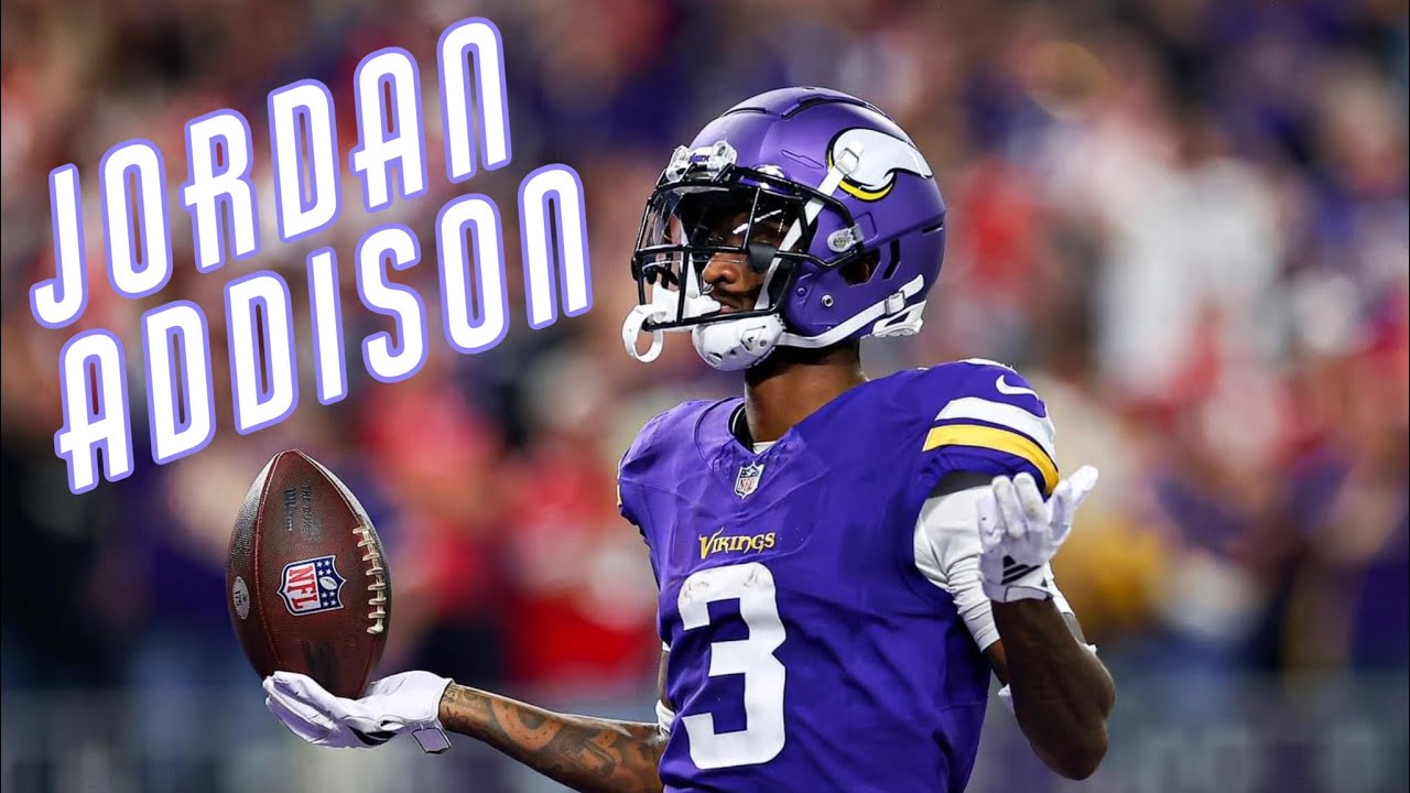 Jordan Addison Midseason Highlights 2023 - YouTube