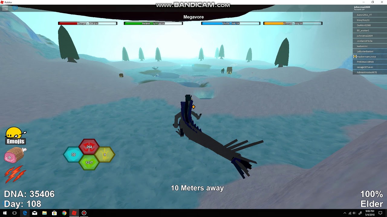 Dino Sim PC- Winter Map - YouTube