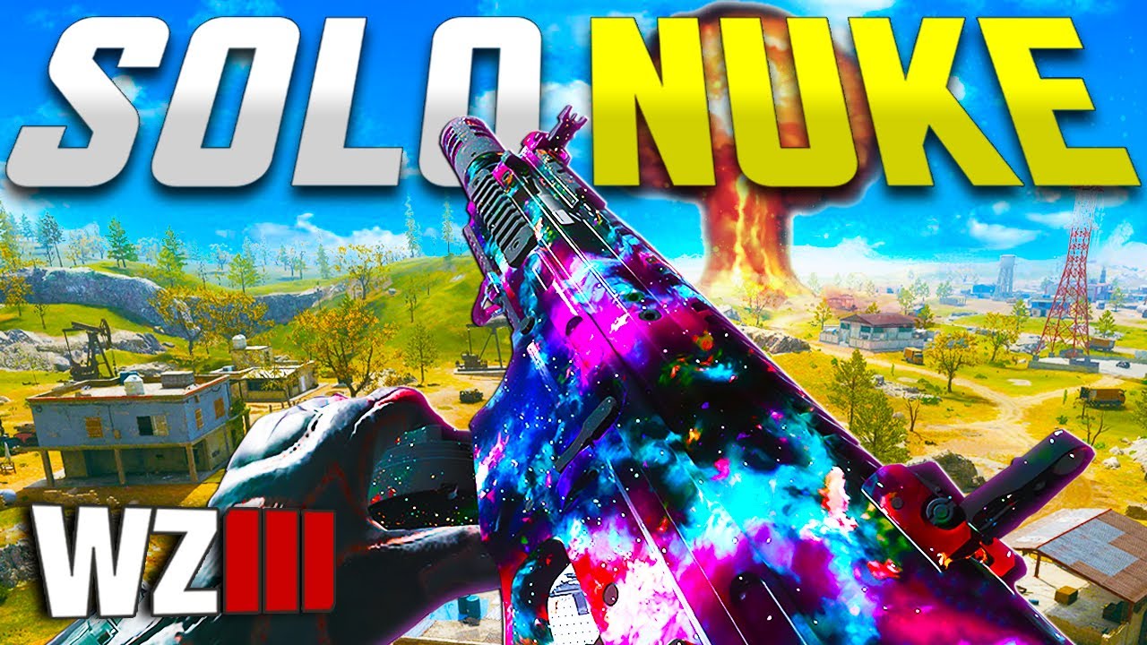 The Perfect Solo Nuke in Warzone - YouTube