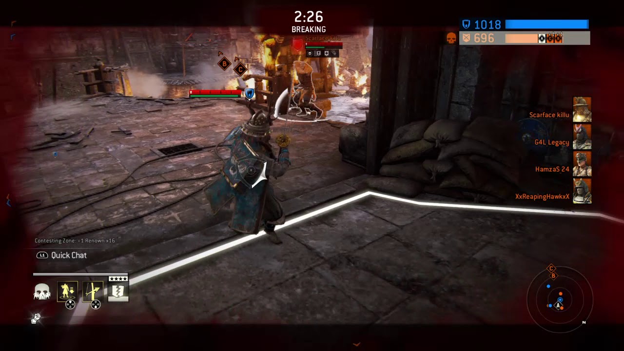 For Honor Orochi unblockable glitch - YouTube