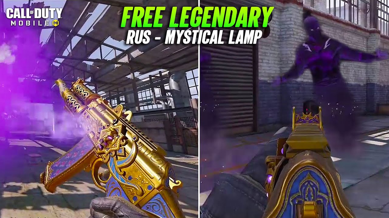 *FREE* Legendary RUS Mystical Lamp COD Mobile - Secret Cache Event ...