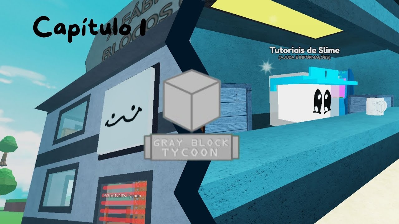 EU CRIEI UMA FABRICA DE BLOCOS CINZA NO ROBLOX! (Gray Block Tycoon ...