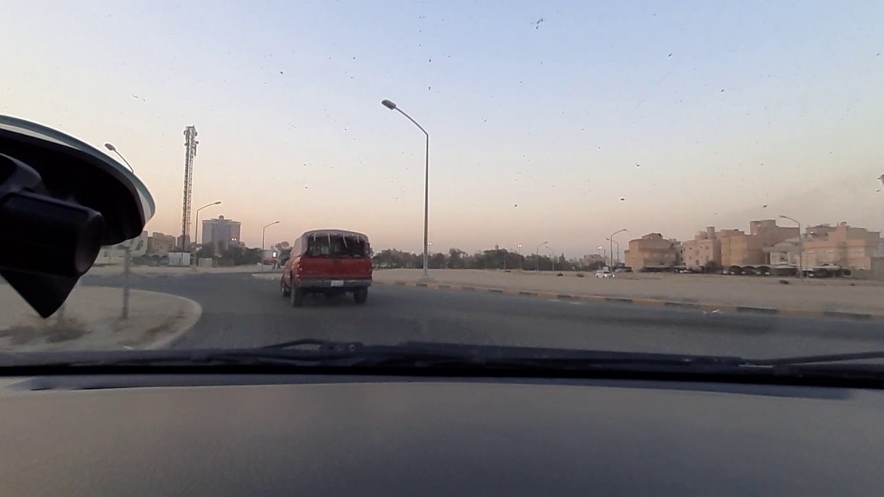 Road travel eqaila to 30 number road Kuwait - YouTube