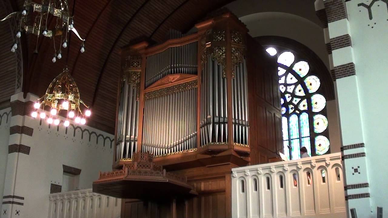 Léon Boëllmann, Suite Gothique, part II - Menuet Gothique on organ by ...
