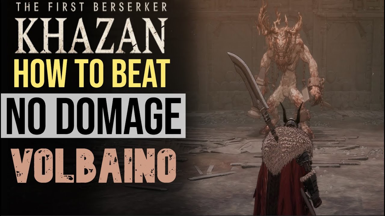 كازان كيف تهزم بوس ابو مطرقة نوهيت || The First Berserker Khazan ...