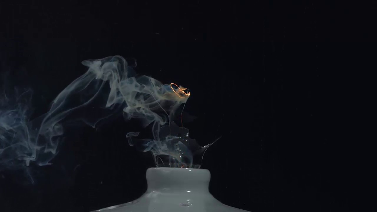 Slow Motion Smashing Light Bulb - YouTube