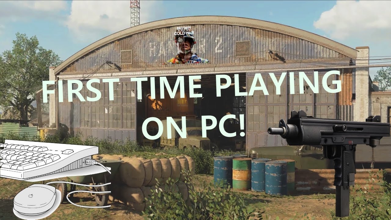 MY FIRST TIME PLAYING COD ON PC! BLACK OPS COLD WAR! - YouTube