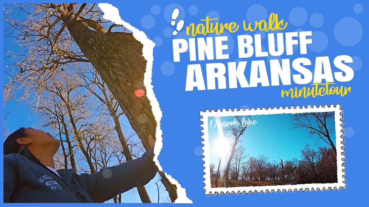 Nature Walk in Pine Bluff - Arkansas | MinuteTour - YouTube