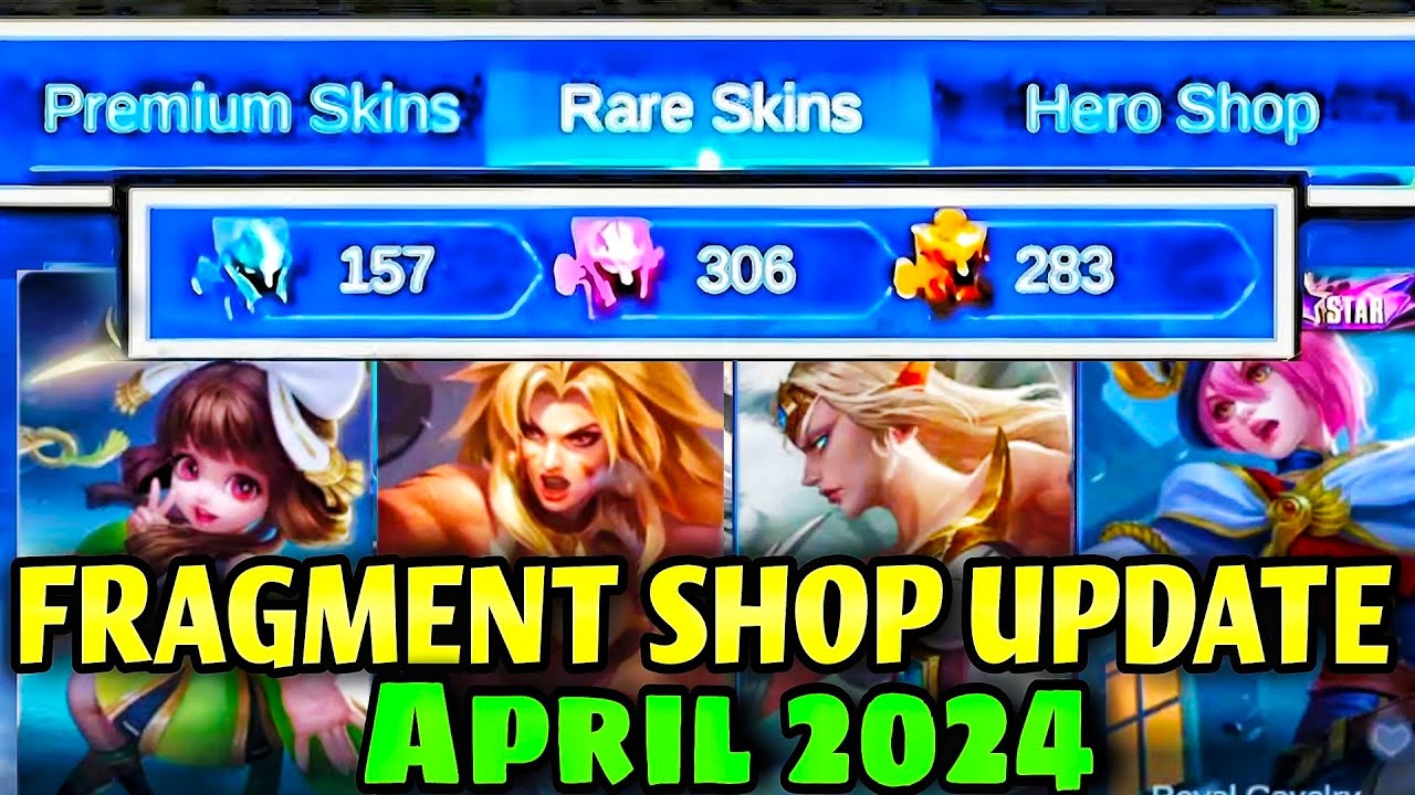 FRAGMENT SHOP APRIL 2024 UPDATE!🌸 - WHICH SKINS & WHICH HEROES?🤔 - YouTube