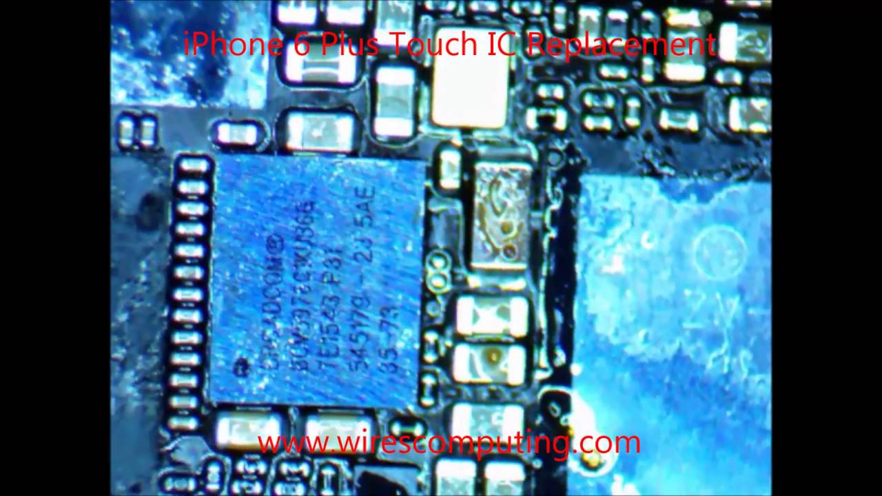 iPhone 6 Plus Touch IC Micro Soldering Replacement - YouTube