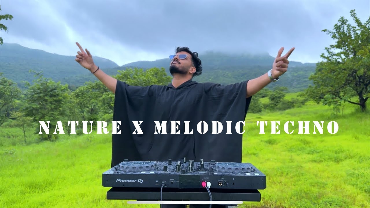 Melodic Techno Set in Nature| Live Lakeside Rain Session in the ...