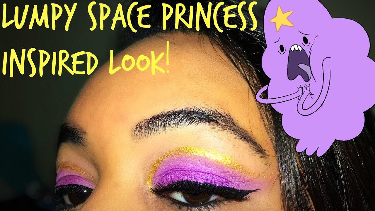Lumpy Space Princess Eyelook - YouTube