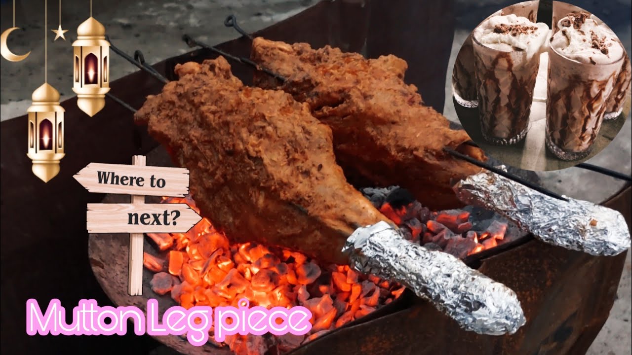 Roasting best mutton leg piece - YouTube
