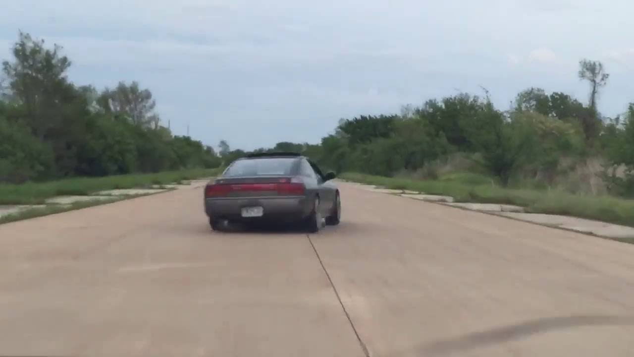 Nissan 240sx Crash - YouTube