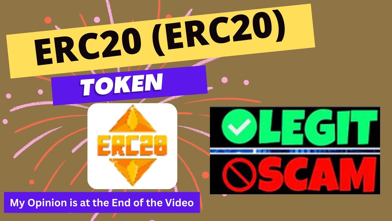 Is ERC20 (ERC20) Token Legit or Scam ?? - YouTube