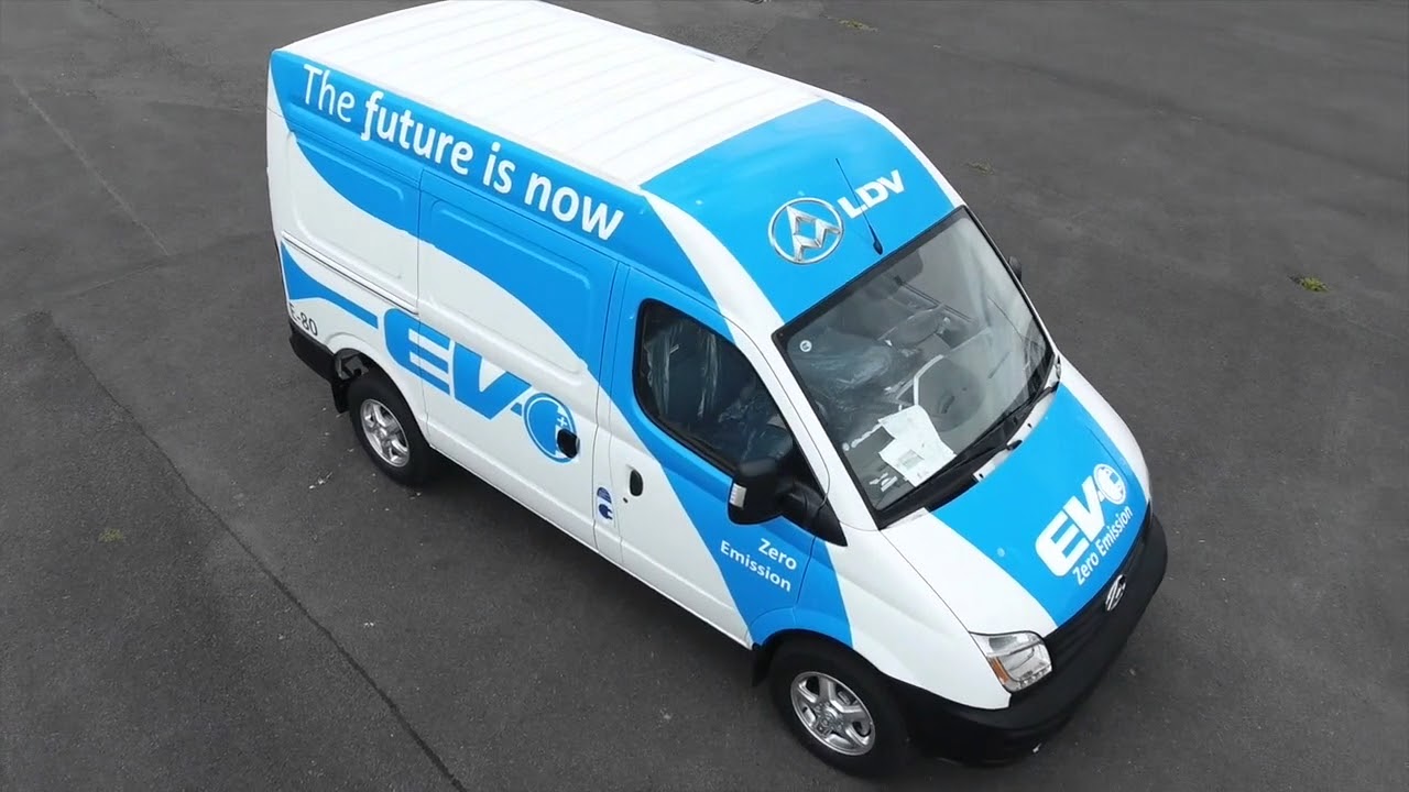 West Midlands LDV| EV80 Electric Van - YouTube