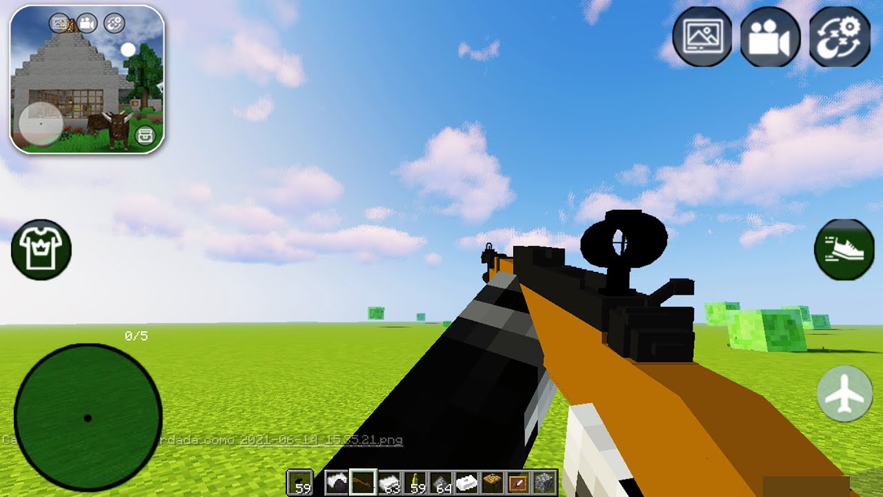How to Make Working Weapons in Mini Block Craft - YouTube