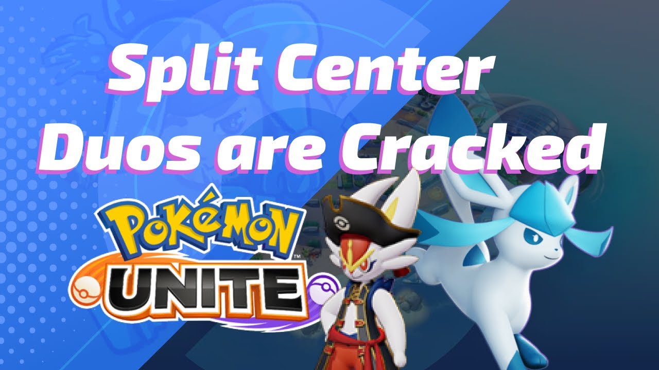 Glaceon split center duos are absolutely busted in Pokemon Unite - YouTube
