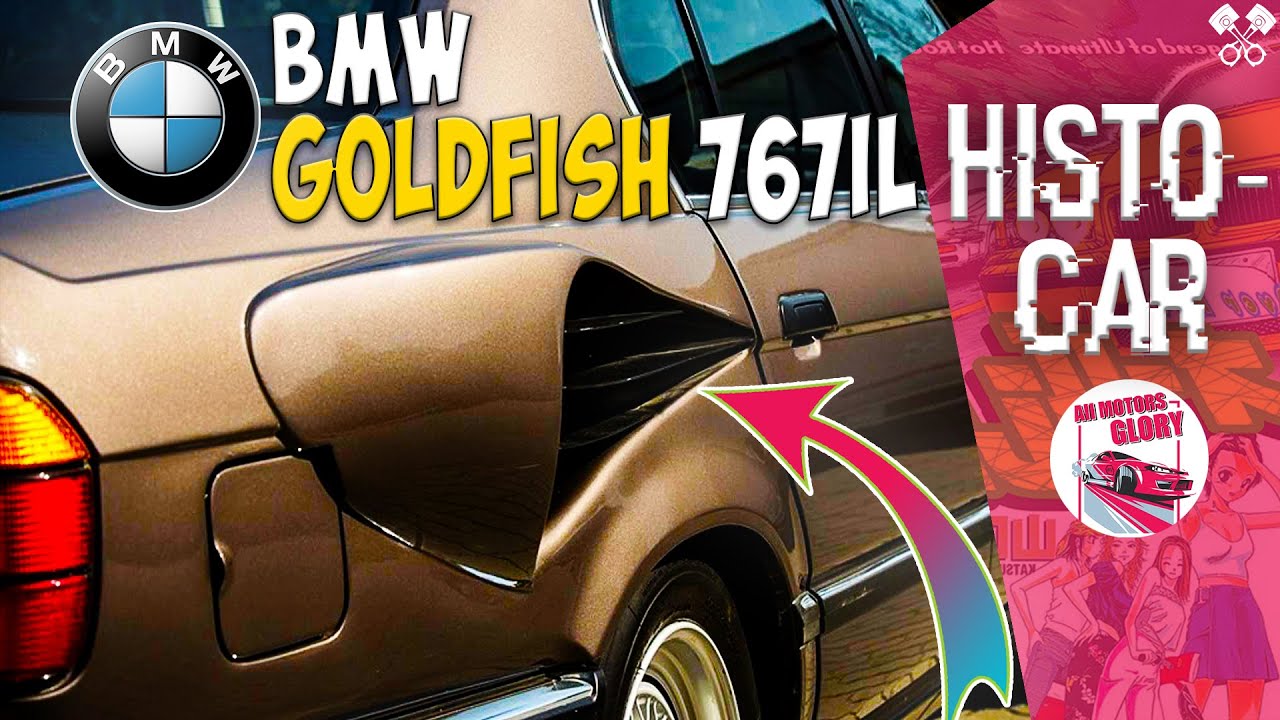 🚗 MAIS c'est quoi ÇA !! BMW Serie 7 E32 GOLDFISH ( 767iL V16 ...