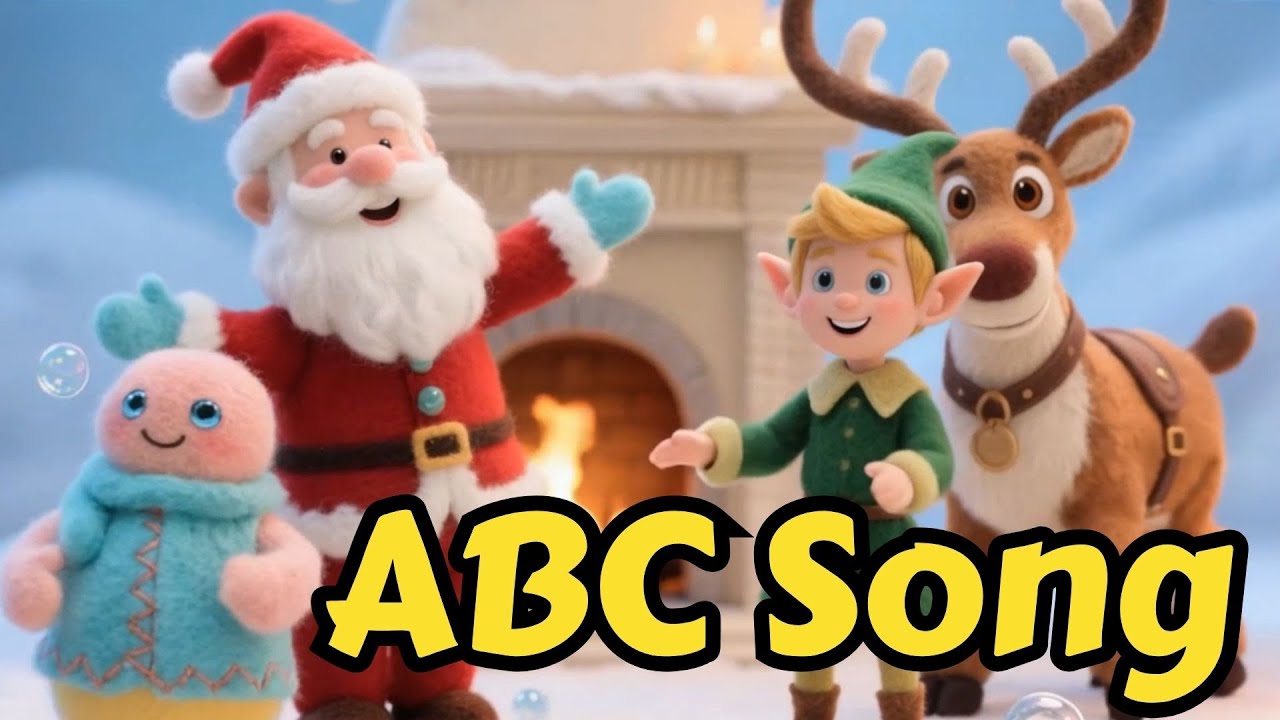Christmas ABC Song - Learn the Alphabet with Santa Claus | Kids ...
