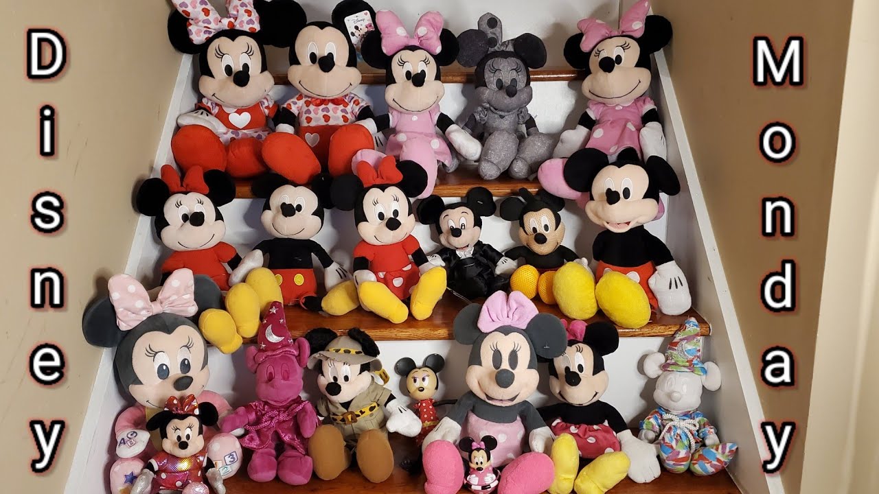 Disney Monday w/ Lee Middleton Dolls + Mickey & Minnie Stuffies ...
