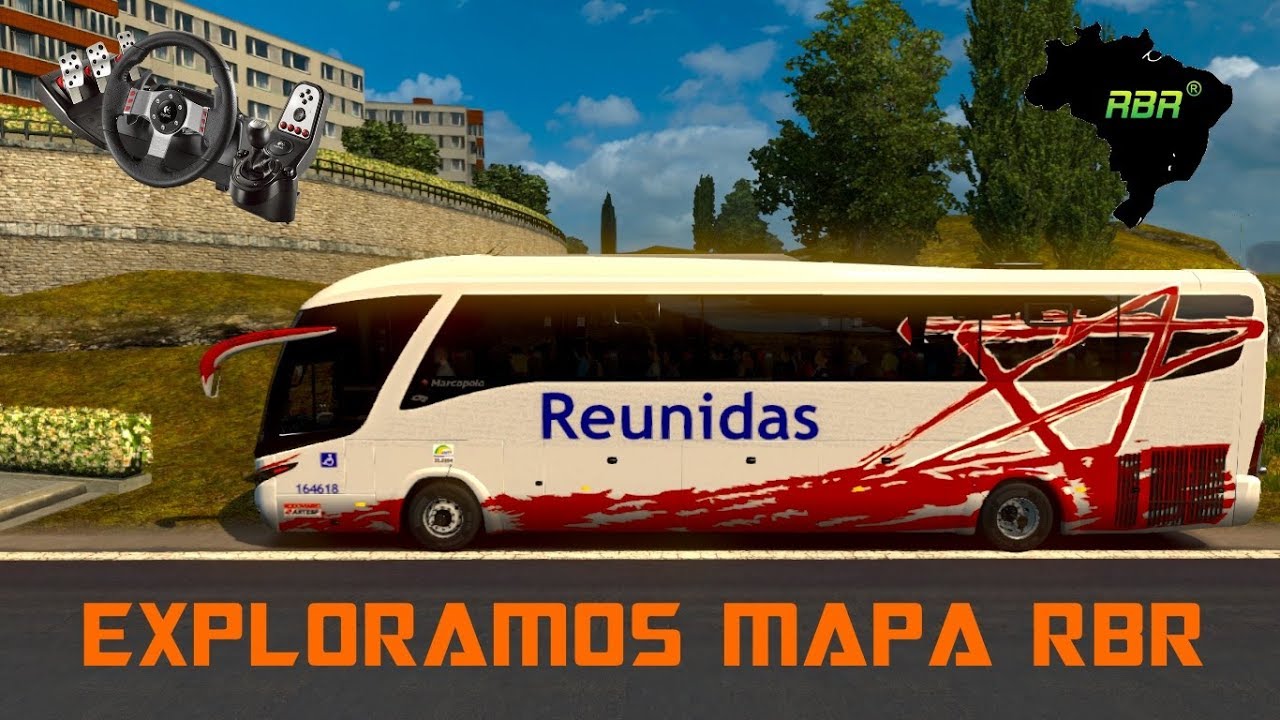 EXPLORANDO NOVO MAPA BRASILEIRO | ETS 2 Mapa RBR #3 - YouTube