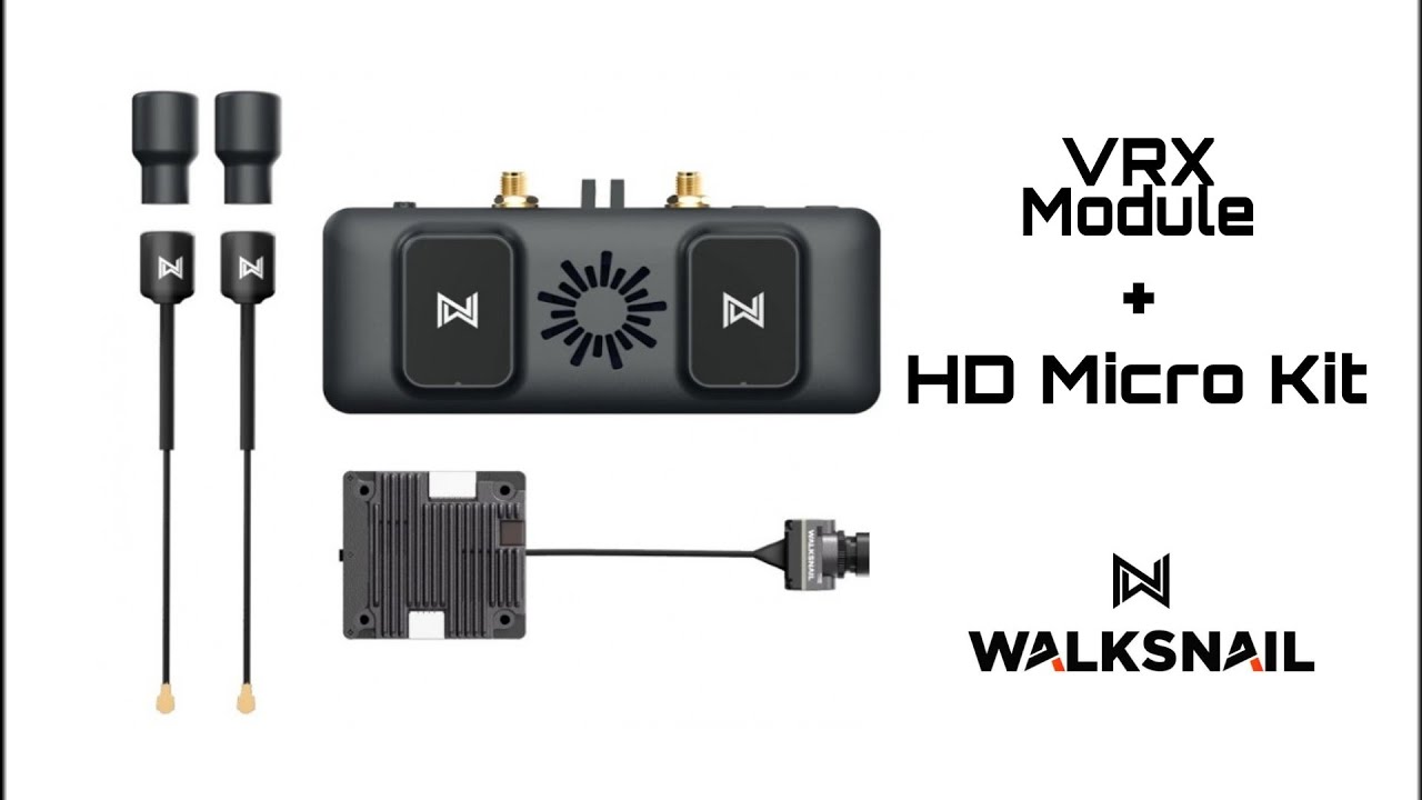 Caddx Walksnail Avatar VRX Combo Unboxing - YouTube